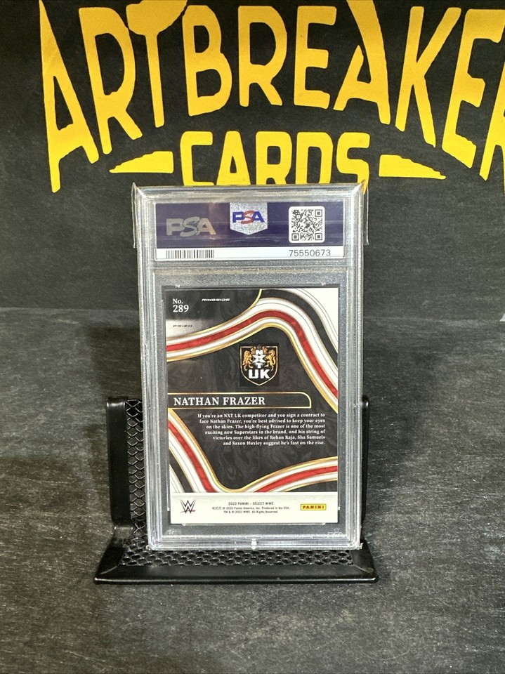2022 Select WWE Nathan Frazier Elephant Psa 10 | eBay