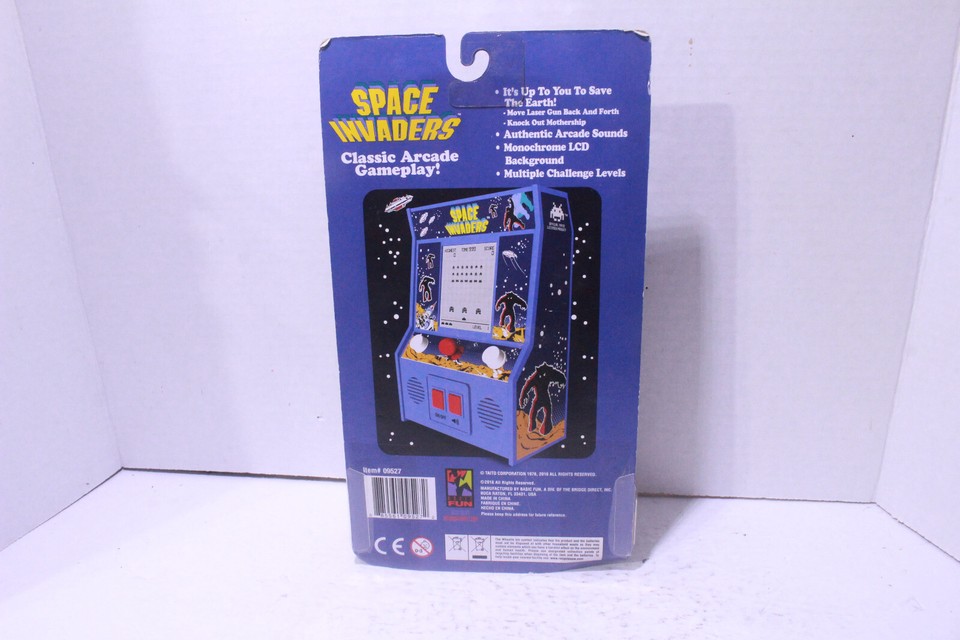 Space Invaders Handheld Classic Mini Arcade Video Game by Taito Basic ...