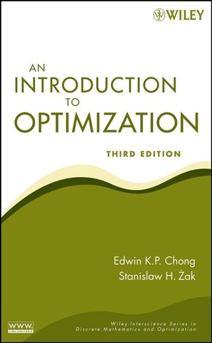 An Introduction to Optimization (Wi..., Zak, Stanislaw 9780471758006 | eBay