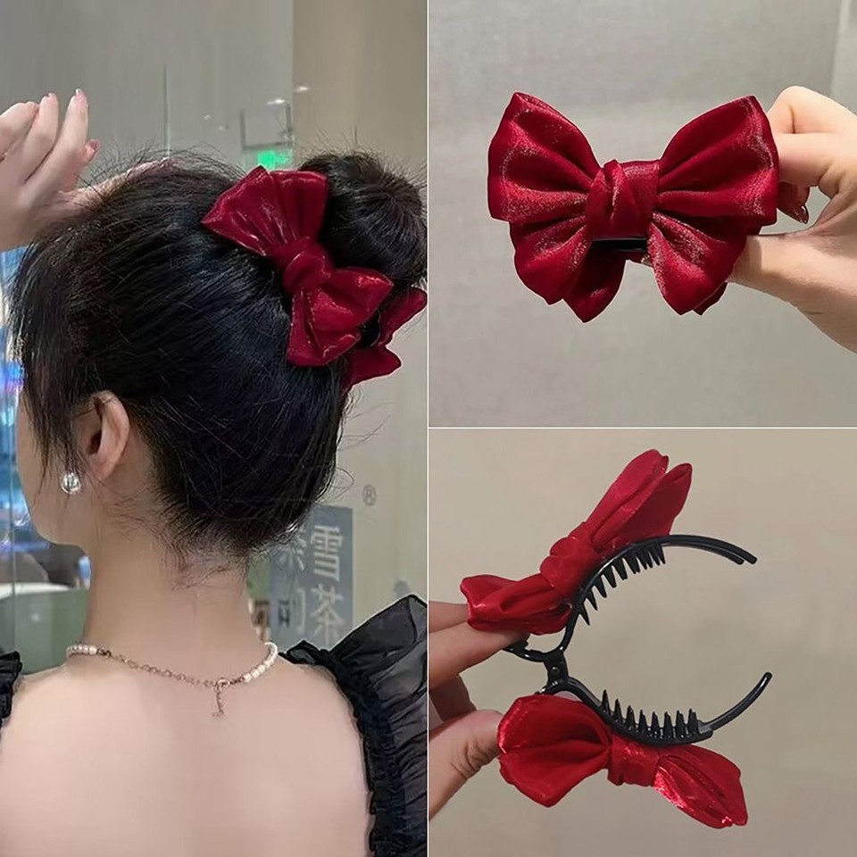 Pastoral Style Hair Clamp Back Head Hairpin New Hair Clip Women Girls ...