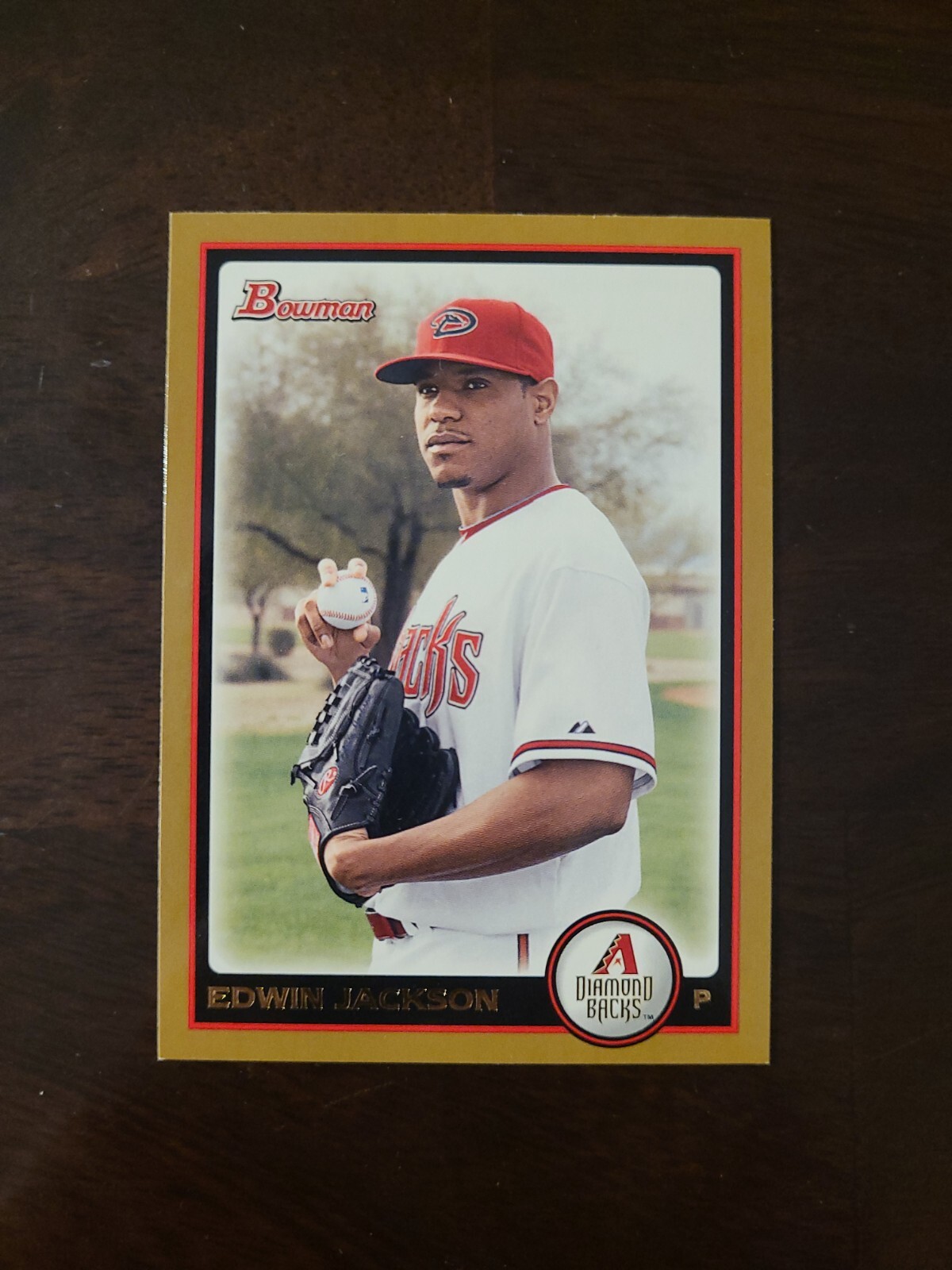 2010 Bowman Edwin Jackson #149 Gold SP Arizona Diamondbacks | eBay