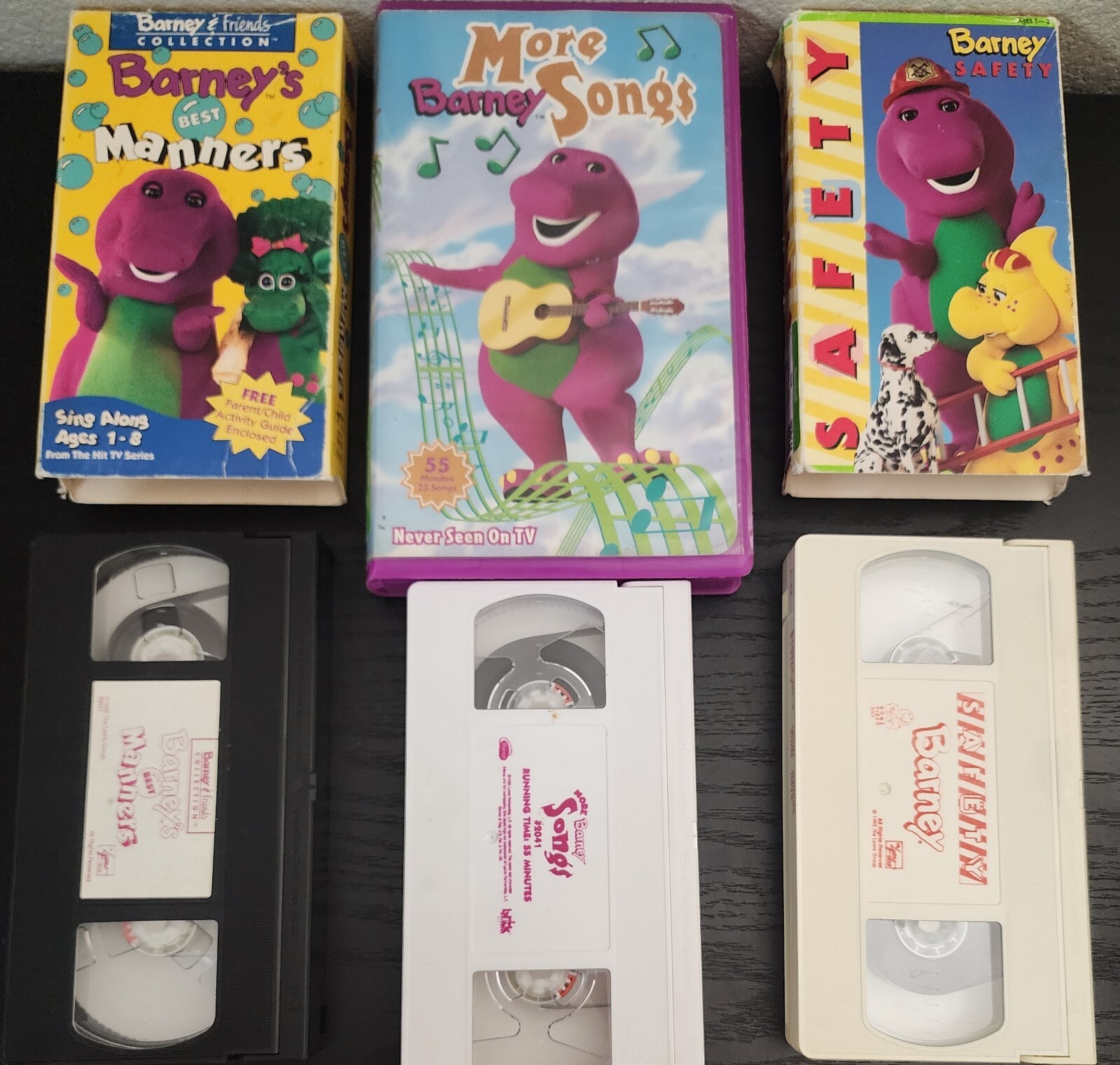 1990s Barney VHS Lot Sing Along Tapes | Best | Grelly USA