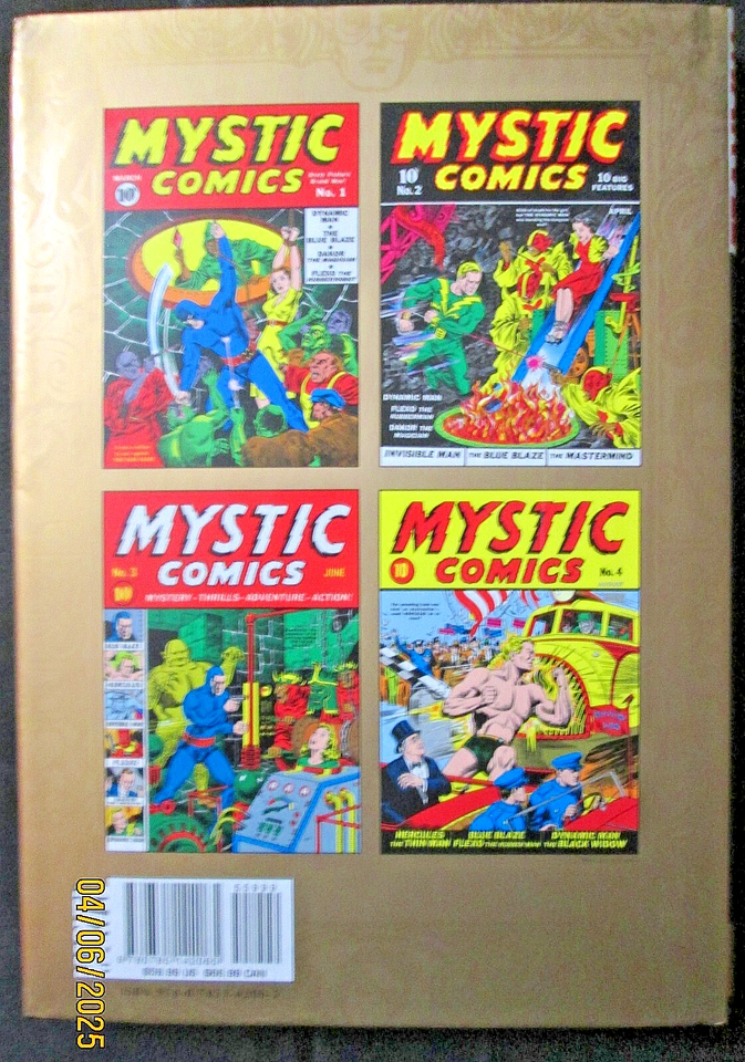 TIMELY COMICS: (MARVEL MASTERWORKS COLLECTION) CAP AMERICA,MARVEL ...