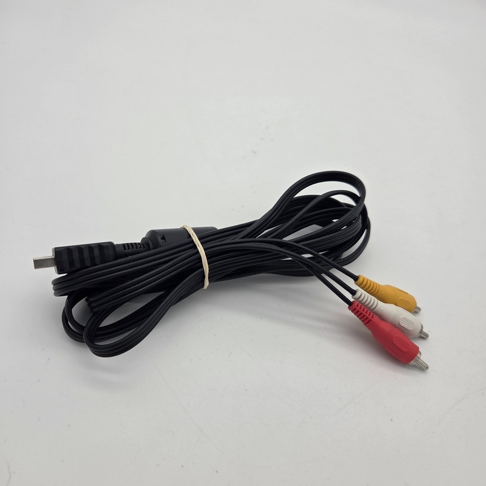 Genuine OEM Original Sony PlayStation PS1/PS2 AV Audio Video Cable RCA ...