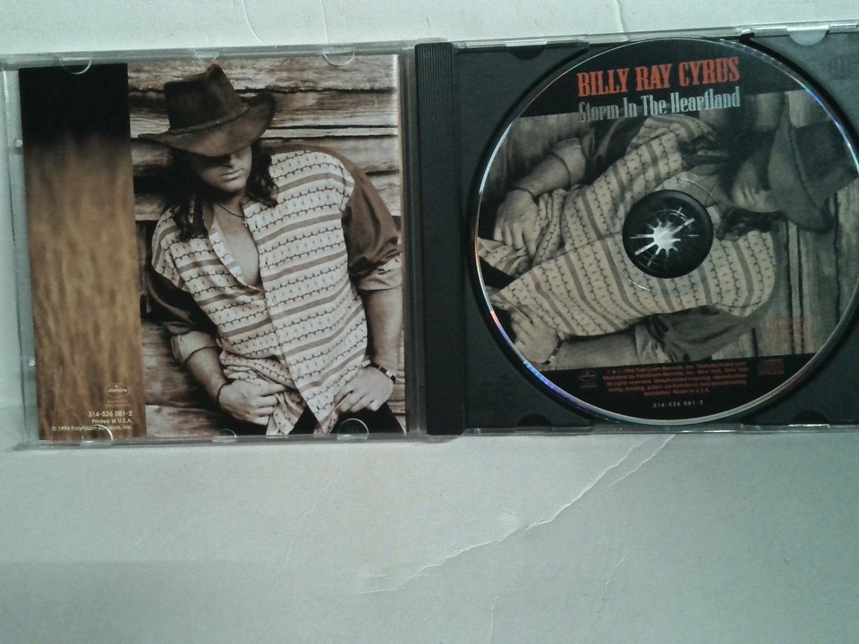 Billy Ray Cyrus Storm In The Heartland CD 1994 Polygram Records | eBay