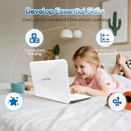 Kids Laptop, Color Screen Educational Laptop with 48 Learning Modes ...