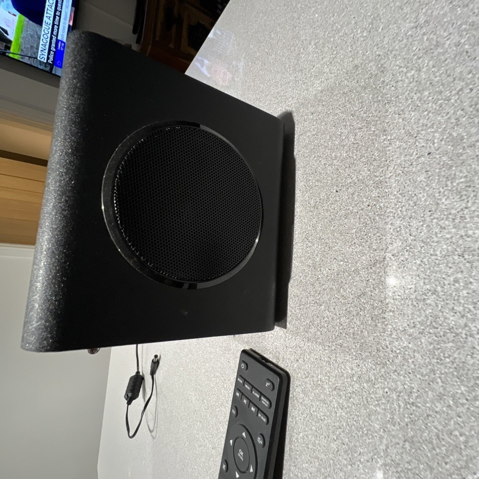 Bluetooth Internet Radio with DAB+ | 100 Watt 2.1 Speakers with In ...