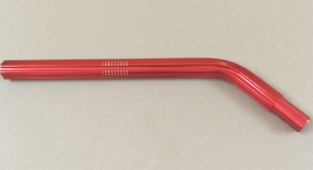 BMX HARO 25.4mm Bicycle SEAT POST Layback Alloy Old School Skyway RED ...