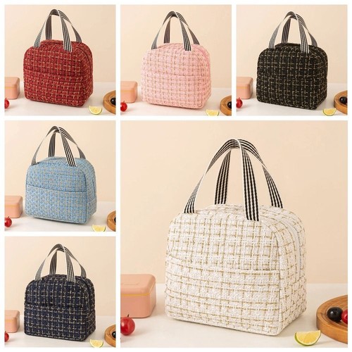 Aluminum Foil Thermal Bag Portable Handbag Fashion Tote Lunchbox Picnic ...