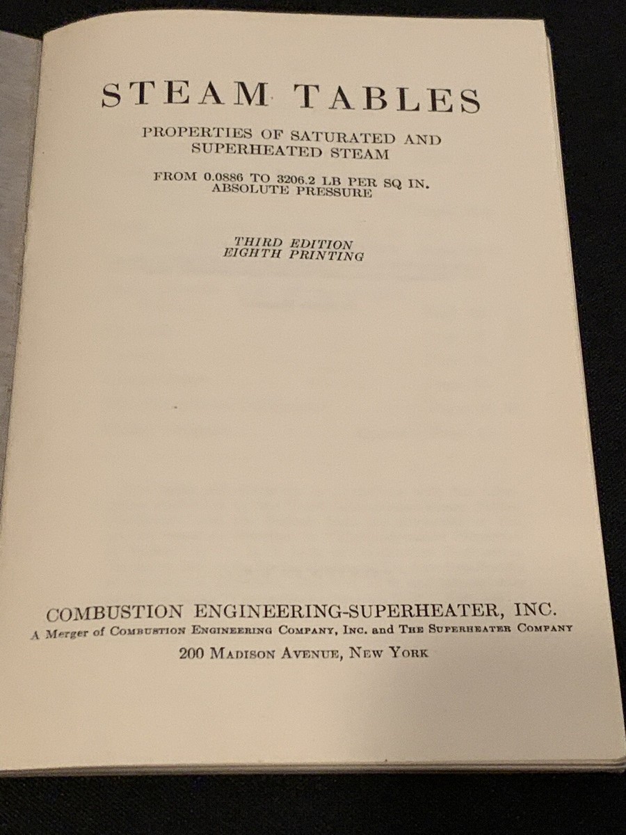 Superheated Steam Tables | Cabinets Matttroy