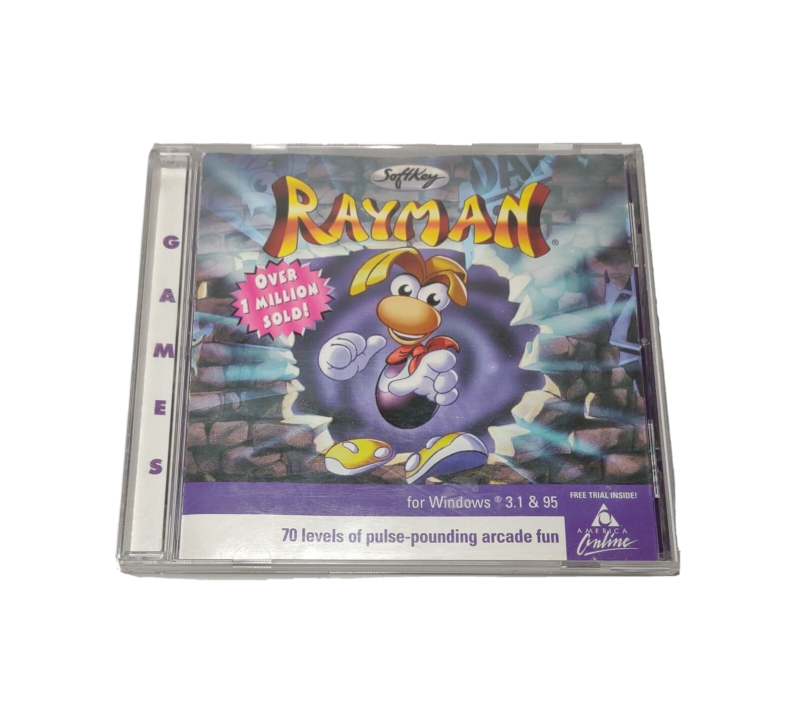 Rayman (PC, 1998) Disc Installation Instructions Case Untested | eBay