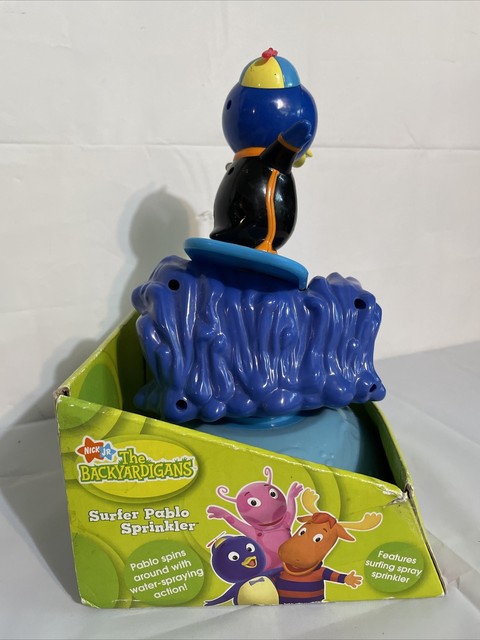 Nick Jr. Backyardigans Surfer Pablo Sprinkler 2007 Imperial Toy for ...