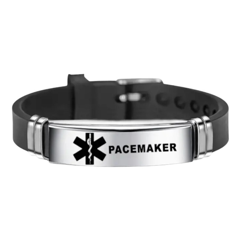 Medical Alert ID Bracelet Wristlet Adjustable Diabetes Allergy COPD ...