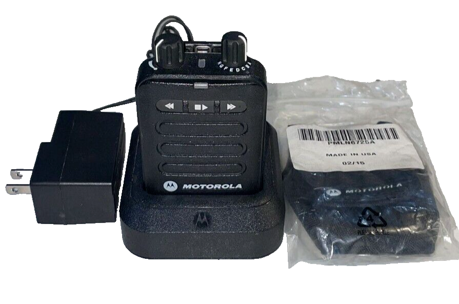 Motorola Minitor VI VHF 143-174 MHz 5CH Voice Pager W/Nylon Case ...