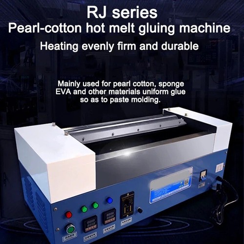 RJ- 400 Desktop Gluing Machine Industrial Pearl Cotton Hot Melt ...