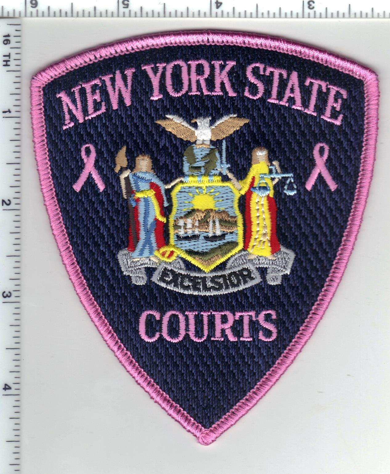 Breast Cancer Awarness New York State Courts Patch (may be worn in ...
