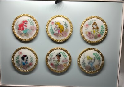 Disney WDI Princess Floral Frame Set LE 250 box Pin Set | eBay