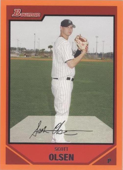 2007 Bowman - Scott Olsen #23 Orange /250 for sale online | eBay