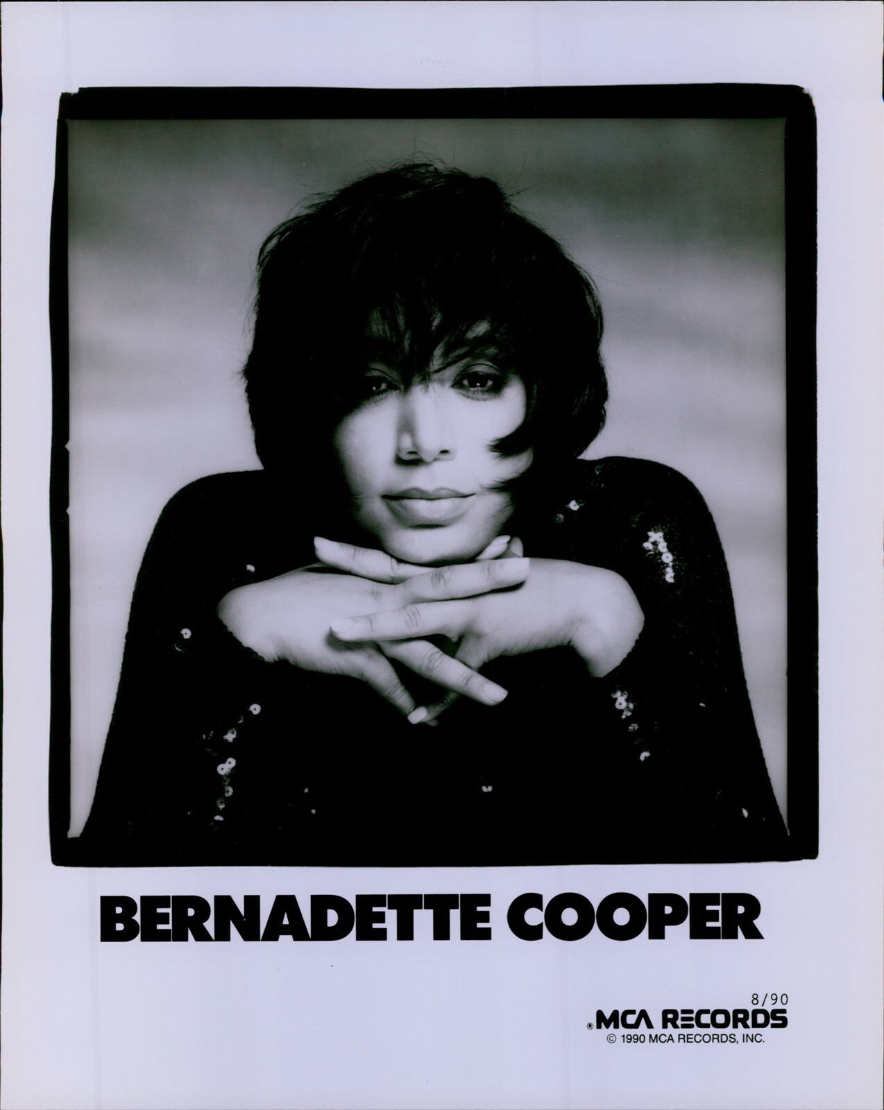 LG880 1990 Original Photo BERNADETTE COOPER Klymaxx Sexy Beautiful ...