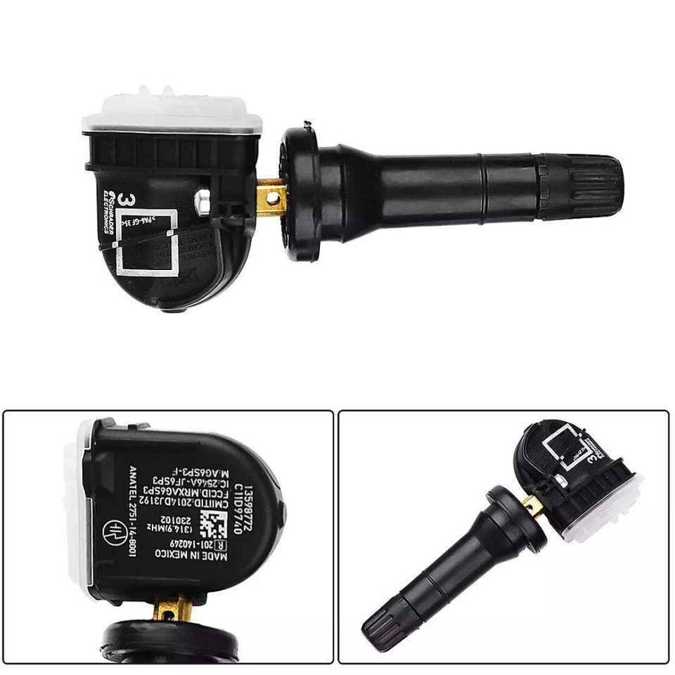 4X Genuine TPMS Tire Pressure Monitoring Sensor 13598772 For GM Chevy ...