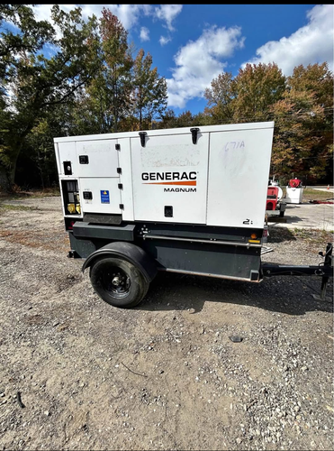 25kVA Generac MMG25IF4 Mobile Diesel Generator Trailer | eBay