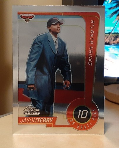 1999-00 Topps Chrome Jason Terry #111 Rookie DALLAS MAVERICKS ARIZONA ...