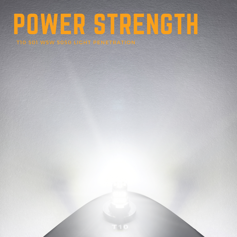 10x 501 T10 Led Bulbs Side Light Error Free Canbus 26 Smd W5W Xenon ...