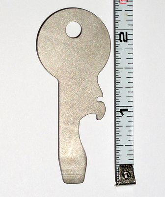 Titanium Key Ring Bottle Opener - Tool - Factory 2nd's | eBay