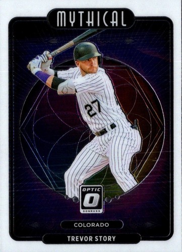 2021 Donruss Optic Mythical Trevor Story #M17 Colorado Rockies Baseball ...