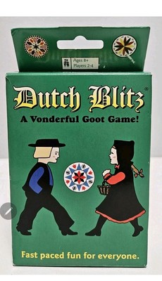 Dutch Blitz Family Card Game 'A Vonderful Goot Game!' 2-4 Players | eBay