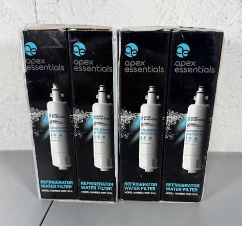 Apex Essentials RWF-014L Refrigerator Water Filter 4 Pack New | eBay