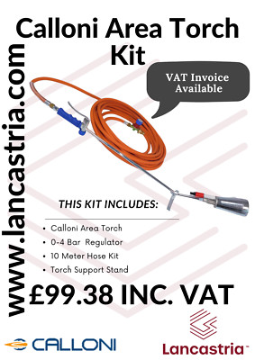 Calloni Propane Gas Roofing Torch For Area work on felt bitumen roofing ...