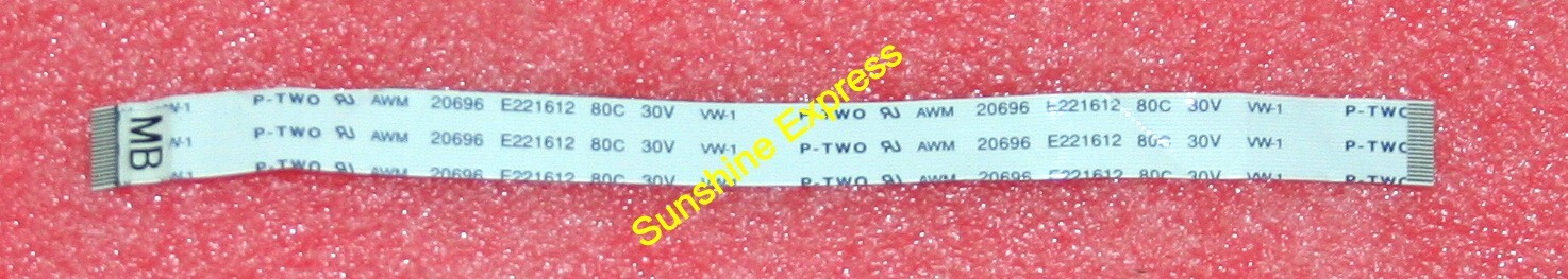 P-TWO Ribbon Cable AWM E221612 20696 80C 30V VW-1 148x10mm 18 pin end ...