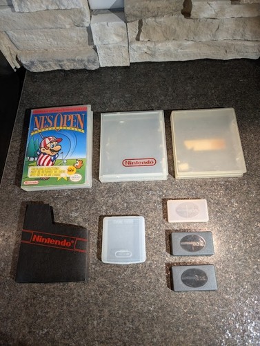 Nintendo Game Case & Cartridge Lot – NES, Game Boy, Game Gear – Vintage ...