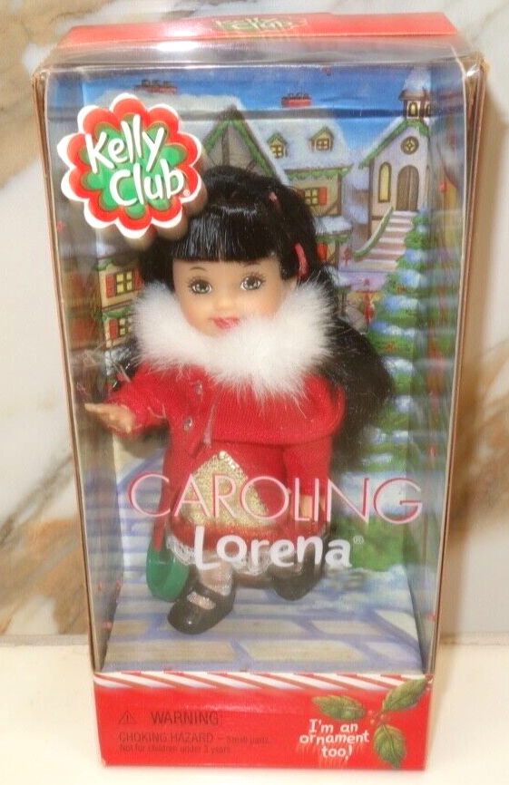 Barbie Kelly Club Doll Caroling Lorena Christmas Holiday Mattel 55644 ...