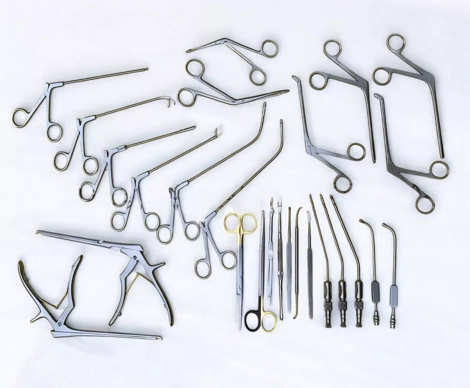Fess Surgery Instruments Endoscopic Sinus Surgery Set German ENT ...