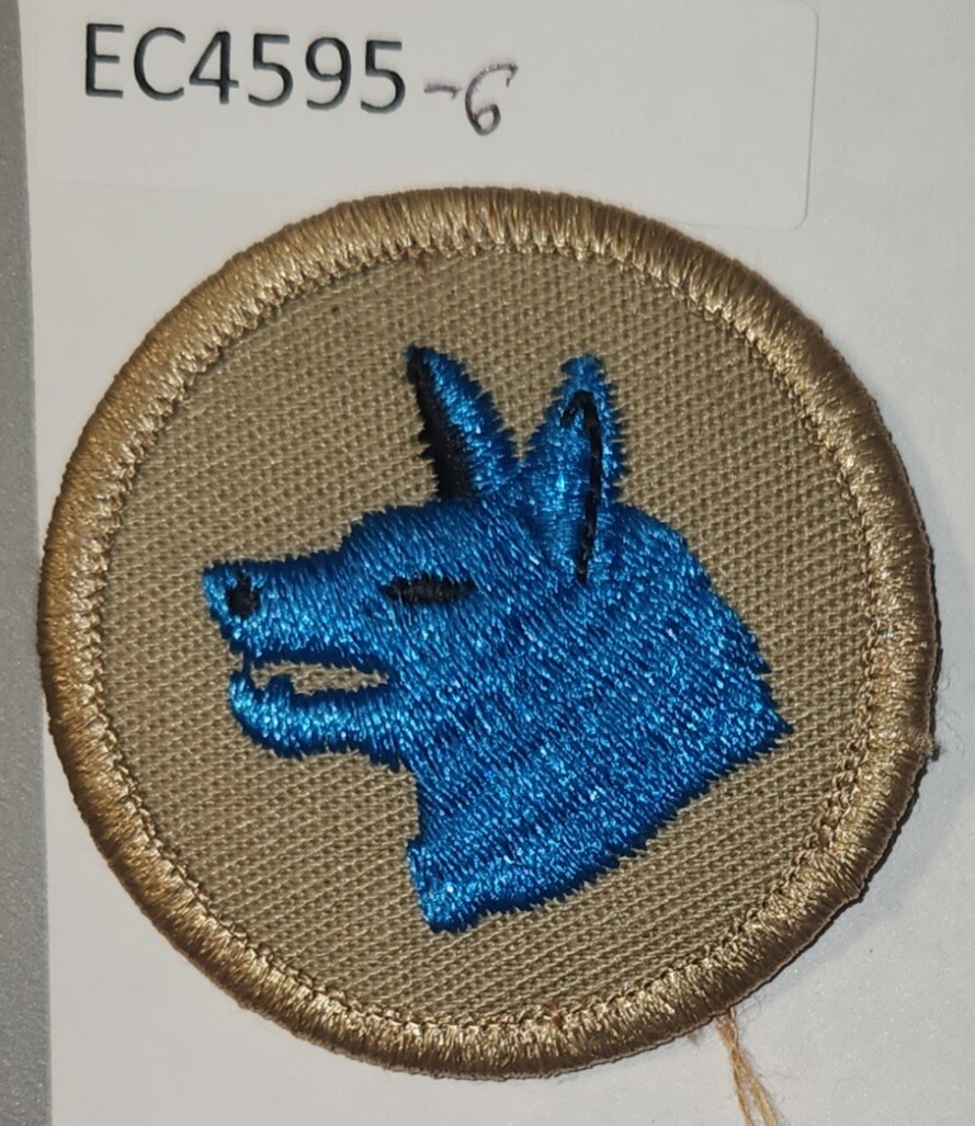 Boy Scout Blue Wolf Patrol Patch | eBay