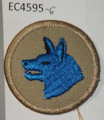 Boy Scout Blue Wolf Patrol Patch | eBay