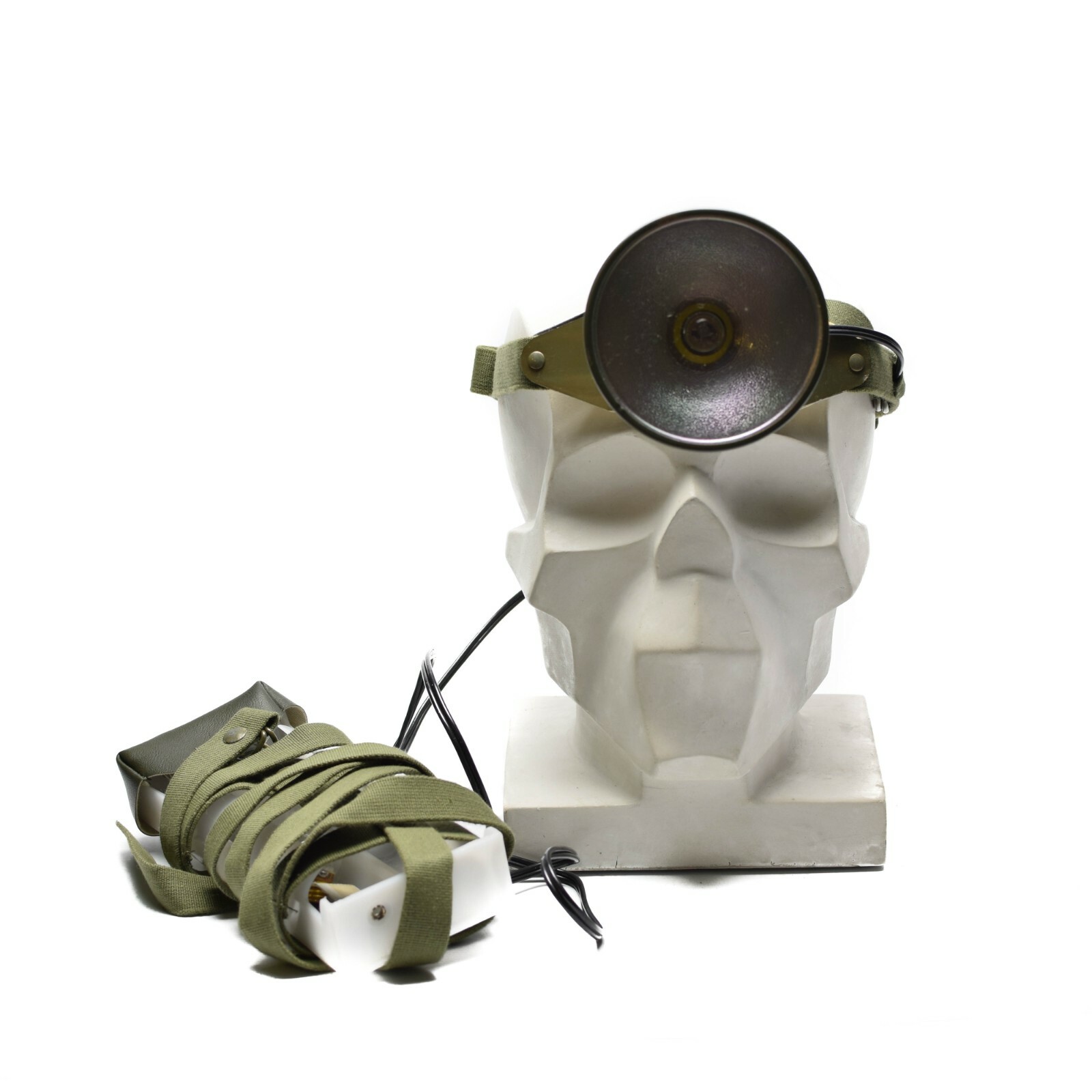 Vintage Swedish military army Head lamp Head torch flashlight NEW | eBay