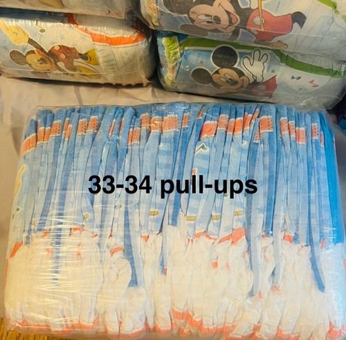 Huggies Pull-Ups 4T-5T 33-34CT PACK Unopened Sealed Mickey Mouse Fun ...