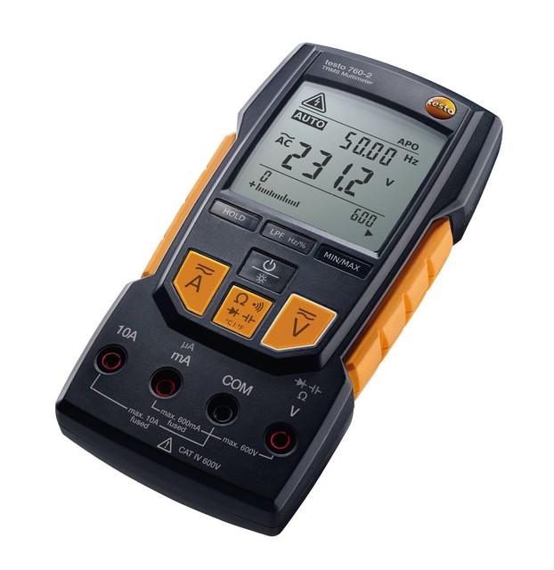 Testo 760 2 Digital Multimeter TRMS True Root Mean Square Measurement testo-760-2-digital-multimeter-trms-true-root-mean-square-measurement
