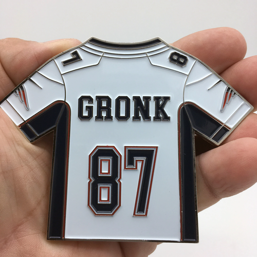 Gronk New England Rob Gronkowski Patriots Football Super Bowl Champ 87 ...
