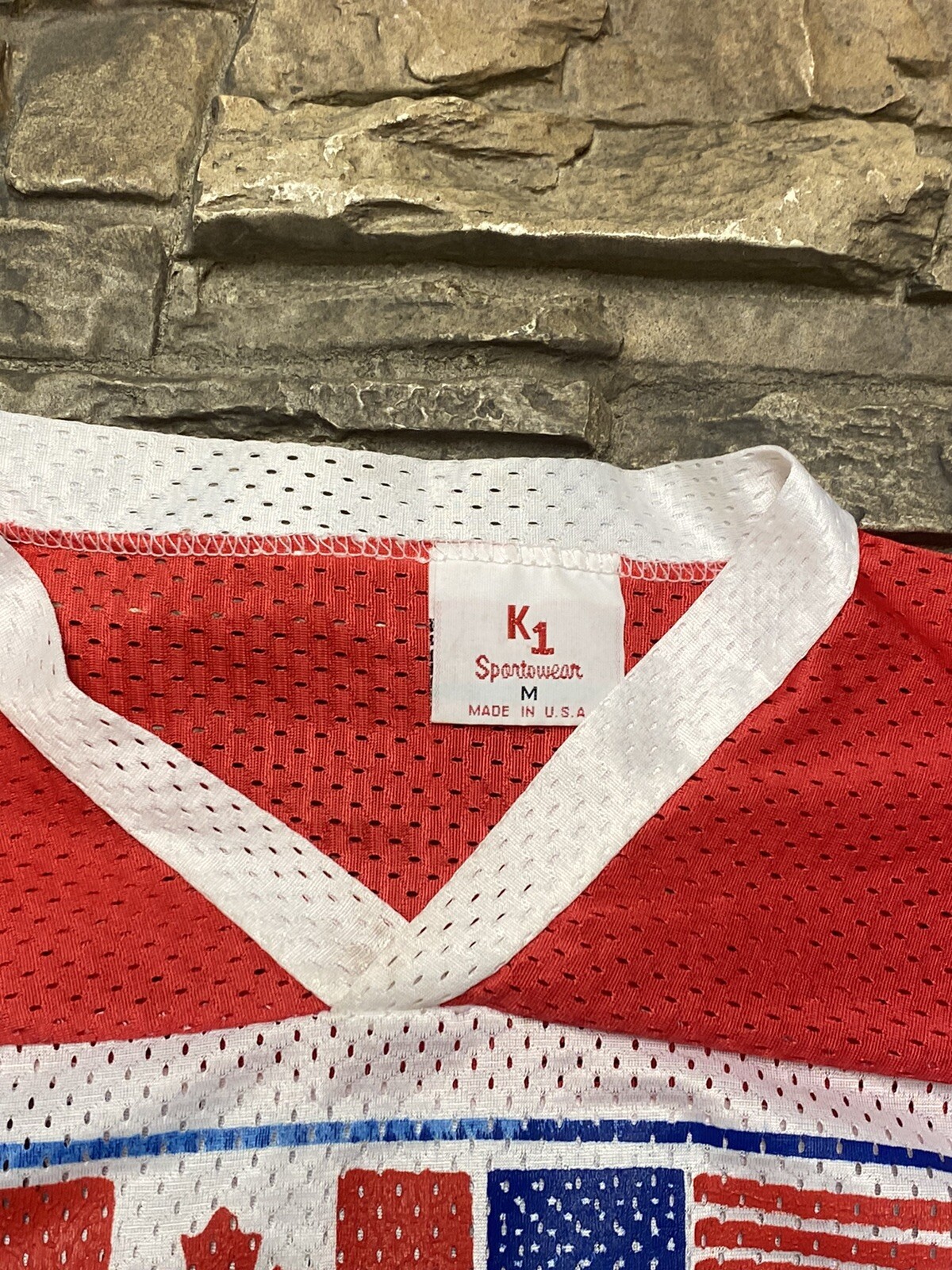 CAN AM Hockey Camp K1 Sportswear Mesh Hockey Jersey Size Medium USA EBay can-am-hockey-camp-k1-sportswear-mesh-hockey-jersey-size-medium-usa-ebay
