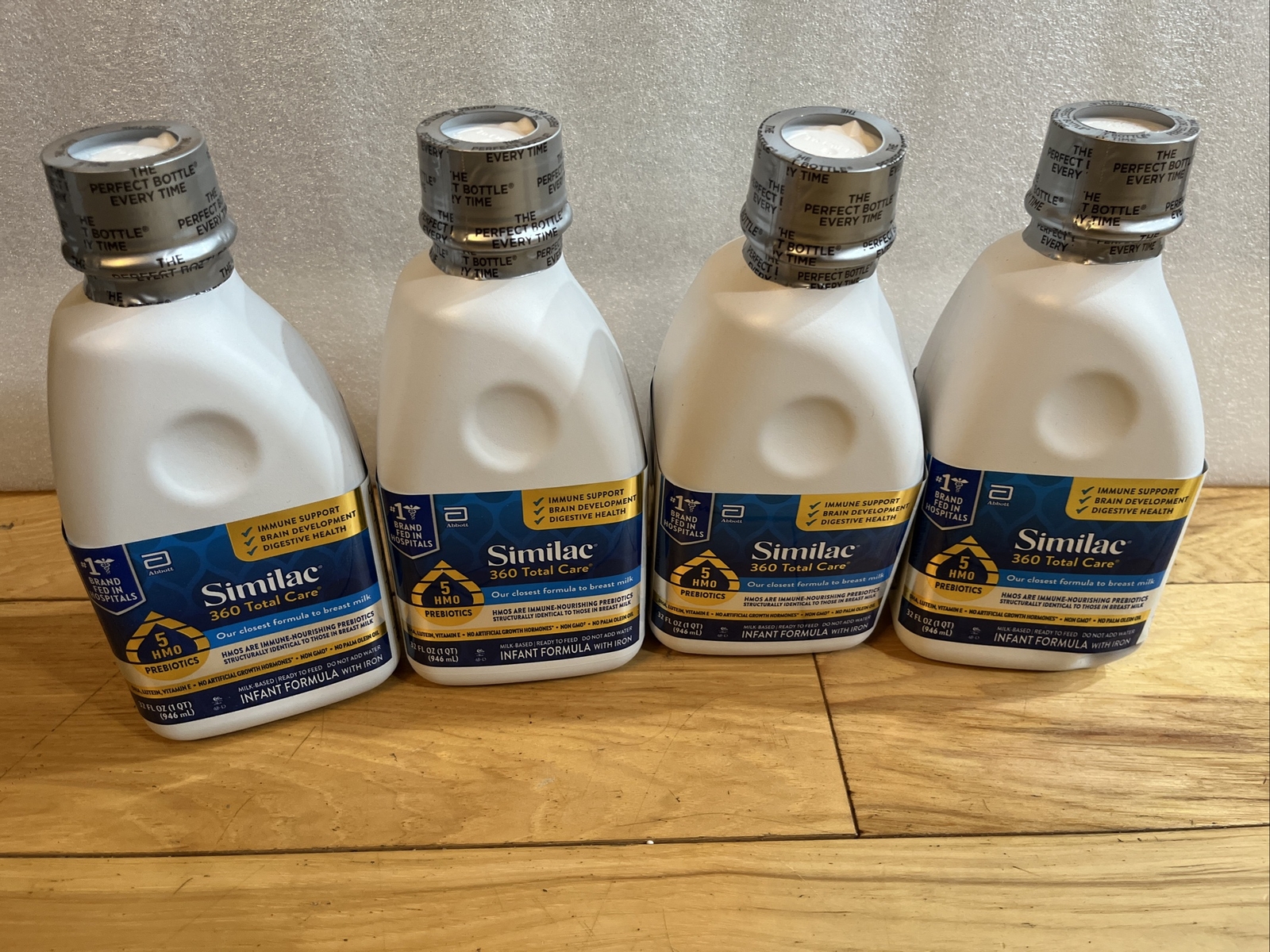 Similac 360 Total Care Infant Formula with 5 HMO Prebiotics - 32 fl oz ...