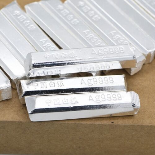 9999 Pure Silver Bar Invest Silver Bullion Silver Material Collection ...