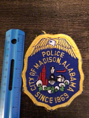 Madison Alabama Police Patch | eBay