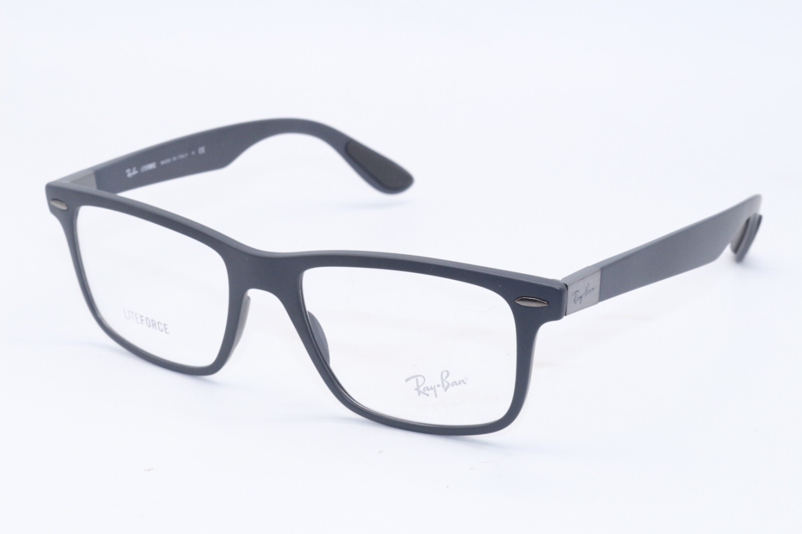 NEW RAY-BAN RB 7165 5521 GREY LITEFORCE DESIGNER AUTHENTIC EYEGLASSES ...
