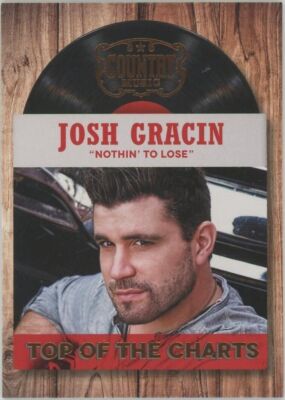 2014 Panini Country Music Josh Gracin Top of the Charts Insert #5 | eBay