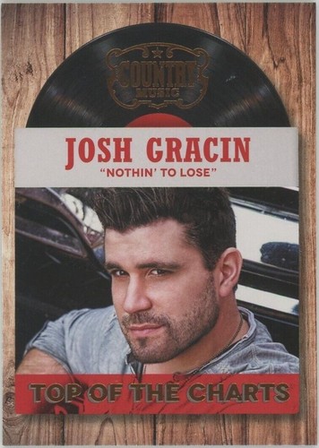 2014 Panini Country Music Josh Gracin Top of the Charts Insert #5 | eBay