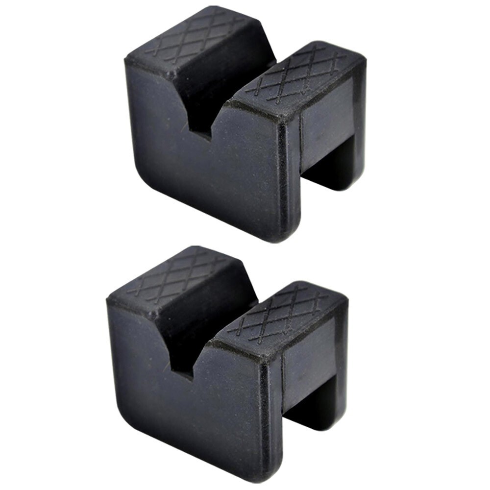 2X RUBBER JACK STAND PAD ADAPTOR FOR VW GOLF MK4 MK5 MK6 MK7 MK8 GTI ...